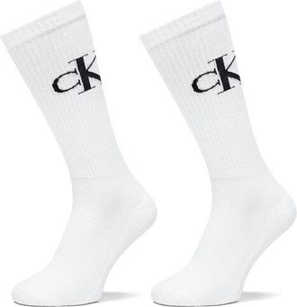 Calvin Klein Jeans Lange Socken 701228802 Wei&szlig;