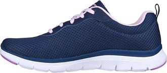 Skechers Femme Flex Appeal 4.0 Brilliant View Basket, Navy, 35 EU