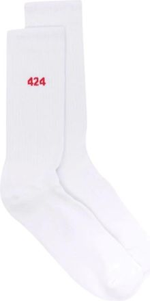 424 Homme, Sous-v&ecirc;tements, Blanc, Taille: ONE Size Calzino