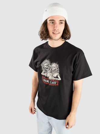Lurking Class Global Infestation X Stikker Bad Friends T-Shirt noir