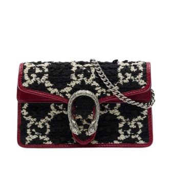 Gucci Pre-owned Dionysus Umh&auml;ngetasche - - Pre-owned - Damen - Schwarzk - ONE SIZE
