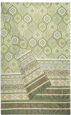 Bassetti Hanbury Foulard aus 100% Baumwolle in der Farbe Muschio V1, Maße: 270x270 cm -9330064