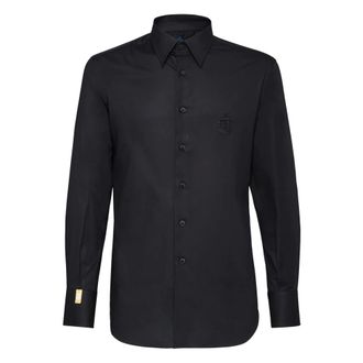Billionaire Boys Club Silver Cut LS Milano Original - Homme - Chemises - Noir - Taille: XS