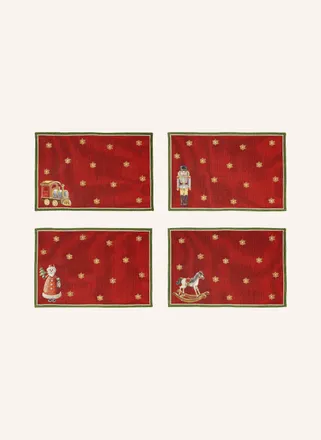 Villeroy & Boch Jubil&auml;ums-Set Gobelin Platzset 4tlg. Toys Delight weiss