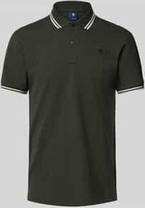 G-Star Slim Fit Poloshirt mit Label-Stitching Modell Dunda