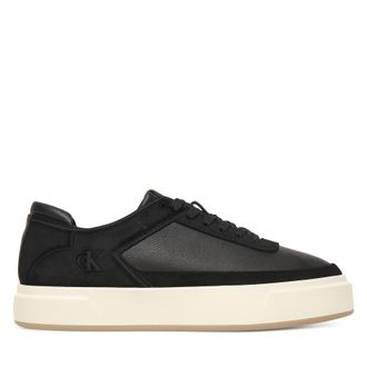 Calvin Klein Sneakers Calvin Klein Basket Cupsole Laceup Lth-Nu YM0YM01354 Schwarz