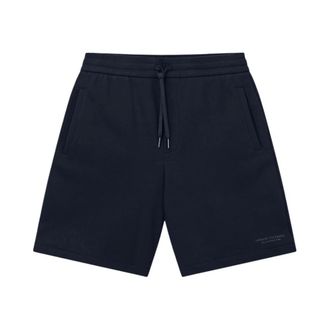 A|X Armani Exchange Homme, Shorts, Bleu, Taille: 2XL Cotton Drawstring Shorts with Front Pockets