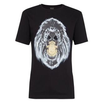 Billionaire Boys Club T-shirt Rundhals SS L&ouml;we - - Tops - Herren - Schwarzk - S