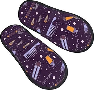 Generic Outils De Salon De Coiffure Femme Homme Chaussures De Maison Chaud Slippers Antid&eacute;rapantes Chaussons Pour Int&eacute;rieur Hiver Ext&eacute;rieur M