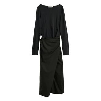 Our Legacy Femme, Robes, Noir, Taille: 36 FR Twisted Dress