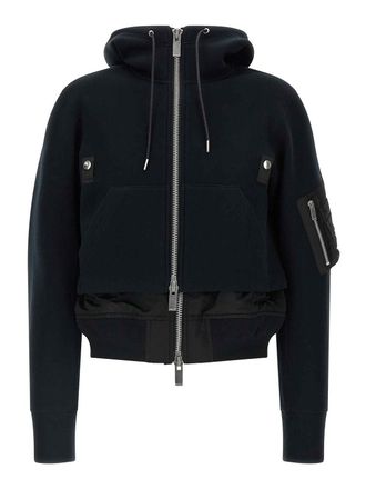 sacai Bomberjacke - Schwarz