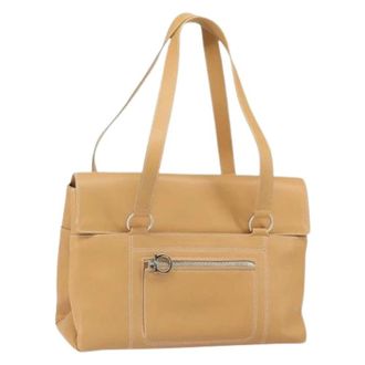 Ferragamo Pre-owned Schultertasche - - Pre-owned - Damen - Beige - ONE SIZE
