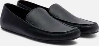 The Row Baskets slip-on Leo en cuir