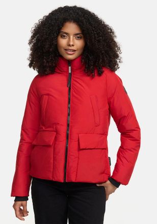 Marikoo Winterjacke MARIKOO Morinaa, Damen, Gr. M, rot (salsa rot), Obermaterial: 100% Polyester. Innenseite: 100% Polyester. Futter: 100% Polyester. Wattieru