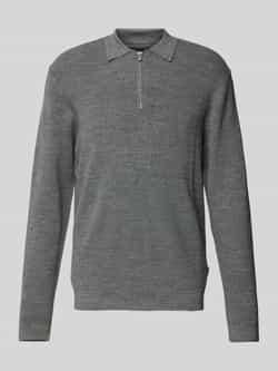 Jack & Jones Strickpullover mit Polokragen