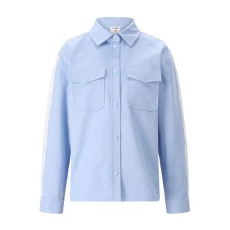 Casablanca Femme, Blouses et Chemises, Bleu, Taille: 42 FR Chemises