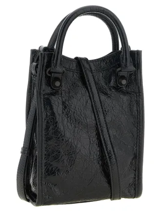Balenciaga Womens Black Lamb Leather Accessories