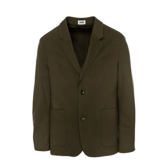 Drykorn Homme, Vestes, Vert, Taille: L Blazer avec revers tombant