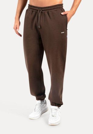 Smilodox Jogginghose Cedrik, Oversize Sweathose mit Taschen, Kordelzug am Bund, Metalllabel weiches Material Bequeme Freizeithose Streetstyle Sport Alltag