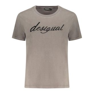 Desigual Femme, Tops, Gris, Taille: 42 FR Varsovia T-Shirt
