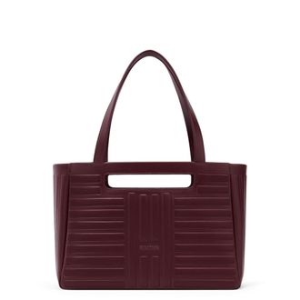 Rimowa Groove - Leder Shopping Bag in Burgunderrot