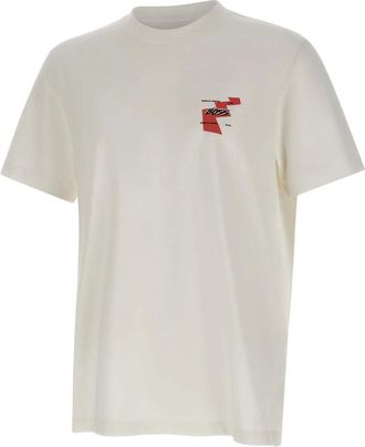 HUGO BOSS Homme, Tops, Blanc, Taille: L Te_Movement T-Shirt