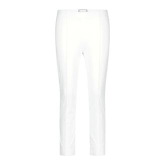 Seductive Femme, Pantalons, Blanc, Taille: 44 FR Pantalon Capri Slim Fit