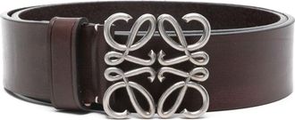 Loewe Chunky Anagram G&uuml;rtel - Braun