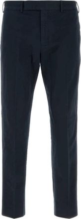 Pantaloni Torino Homme, Pantalons, Bleu, Taille: XL Pantalon bleu marine en coton stretch
