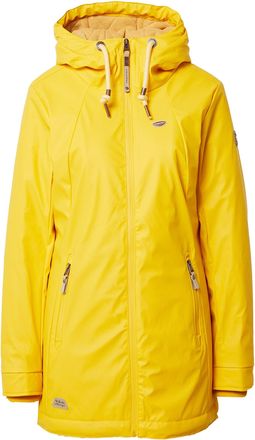 Ragwear Damen Regenjacke Regenmantel ZUZKA RAINY aus Wasserdichtem Material mit wasserdichten N&auml;hten gef&uuml;ttert mit kuscheligem Teddy-Stoff (DE/NL/SE/PL, Alpha