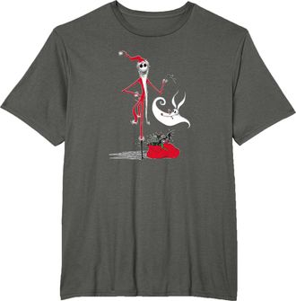 Disney Nightmare Before Christmas Holiday Jack & Zero T-Shirt