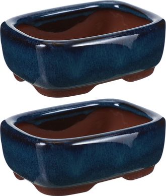 Yarnow 2stücke Keramische Pflanzgefäße Einzigartige Blumentöpfe Für Sukkulenten Und Dekoration Wiederverwendbare Blumenkübel Für Zuhause Und Büro