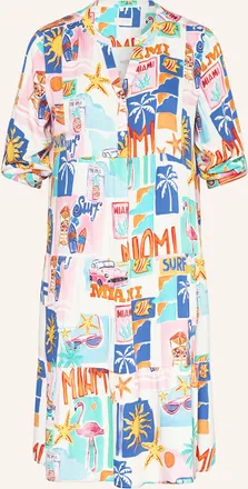 Milano Milano Italy Kleid Mit 3/4-Arm pink