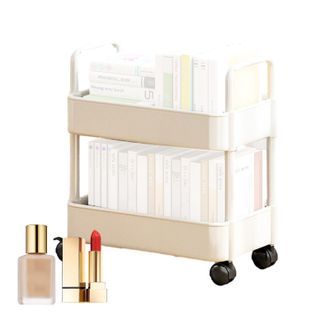 Generic Rollbarer Mehrzweckwagen - mehrstufiger mobiler ausziehbarer K&uuml;chenorganisator auf n - multifunktionaler rollender Aufbewahrungswagen auf n, abnehmbar