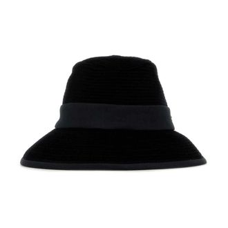 Valentino Garavani Homme, Accessoires, Noir, Taille: 59 CM VLogo Signature Velvet Hat
