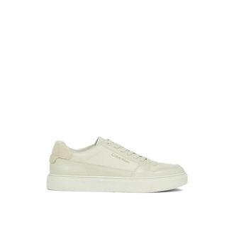 Calvin Klein Homme, Chaussures, Beige, Taille: 43 EU Baskets à Lacets Semelle en Caoutchouc