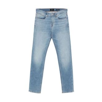 7 For All Mankind Jeans mit verwaschenem Effekt - - Jeans - Herren - Blau - W30