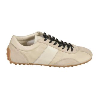 Tod's Femme, Chaussures, Beige, Taille: 38 1/2 EU Chaussures plates