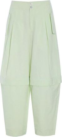 Bitte Kai Rand Femme, Pantalons, Vert, Taille: 40 FR Cropped Pantalons