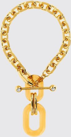 Paco Rabanne Choker-Halskette aus Messing und Harz mit gepr&auml;gtem Logo