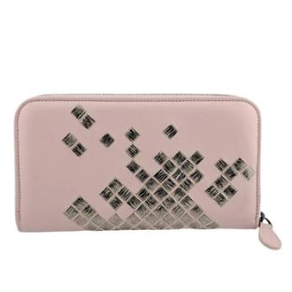 Bottega Veneta Portefeuille long Pre-owned Intrecciato (bi-pli) - Femme - Pre-owned - Rose - Taille: ONE Size