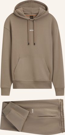 HUGO BOSS Tracksuitwesmallhood Regular Fit braun