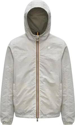 K-Way Homme, Vestes, Beige, Taille: XL Jake Cotton Reversible Jacket