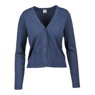 Max Mara Cardigan Sottile - Femme - Pulls - Bleu - Taille: 40 FR