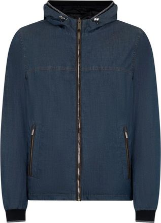 Moorer Homme, Vestes, Bleu, Taille: L Manteaux