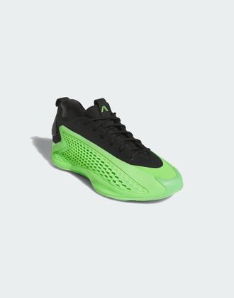 adidas Anthony Edwards 1 Chaussures de basketball basses - Citron vert lucide/encre cr&eacute;puscule/noir pur