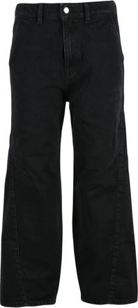 Icon Denim Los Angeles Jean large - Femme - Jeans - Noir - Taille: W28