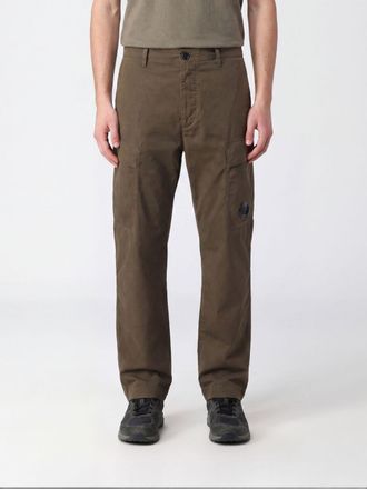 C.P. Company C. P. COMPANY Cargohose aus Stretch-Baumwolle mit geradem Bein und Logo