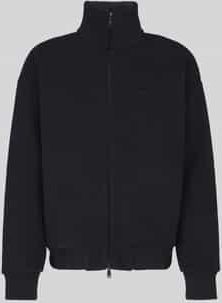 HUGO BOSS Regular Fit Teddyjacke mit Zweiwege Rei&szlig;verschluss