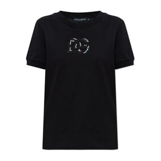 Dolce & Gabbana T-Shirts - - Tops - Damen - Schwarzk - M